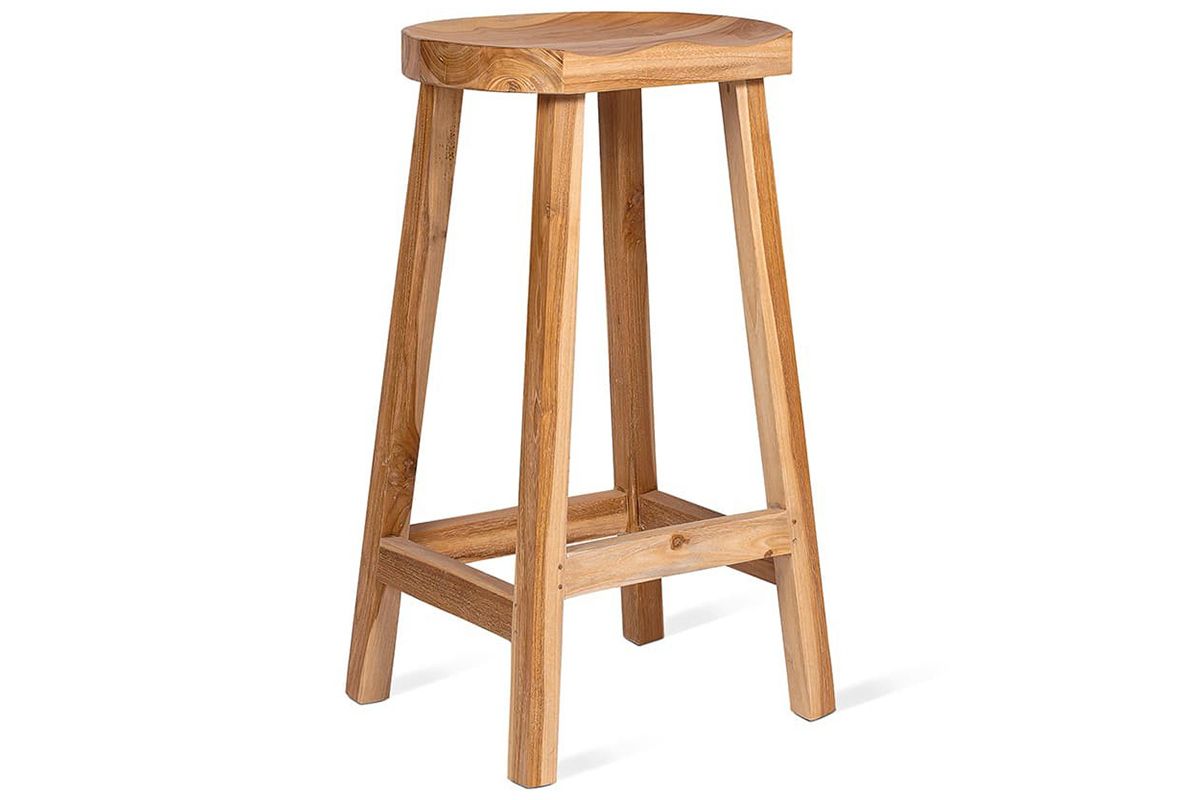 Tabouret en teck