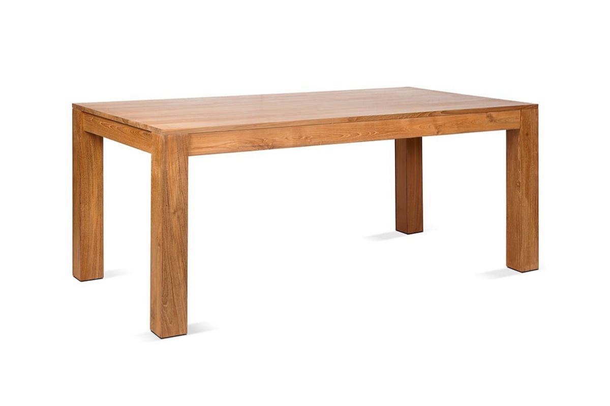 Table en teck massif pour l'intérieur
